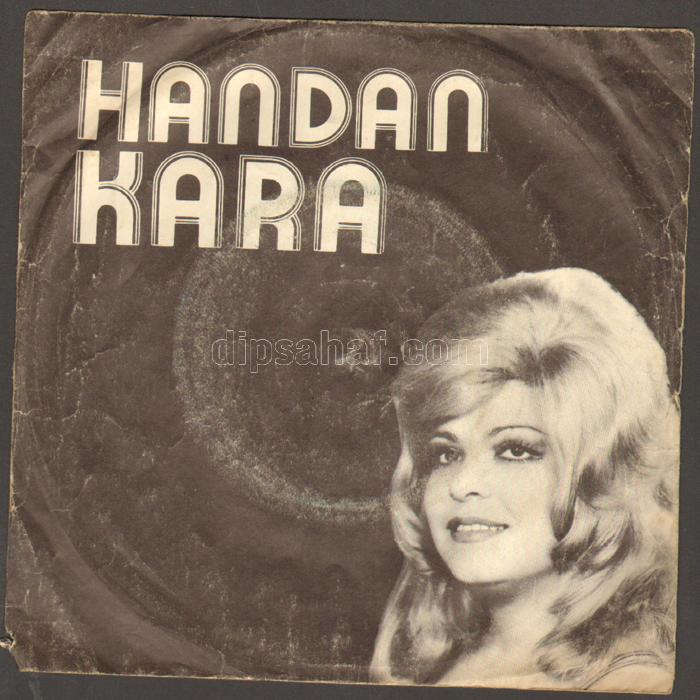 HANDAN KARA batı plak 45 LİK SADECE KAPAK - DİPSAHAF PLAK