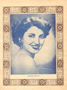 SEZER SEZİN yıldızlar albümü POSTER 1954 - DİPSAHAF PLAK